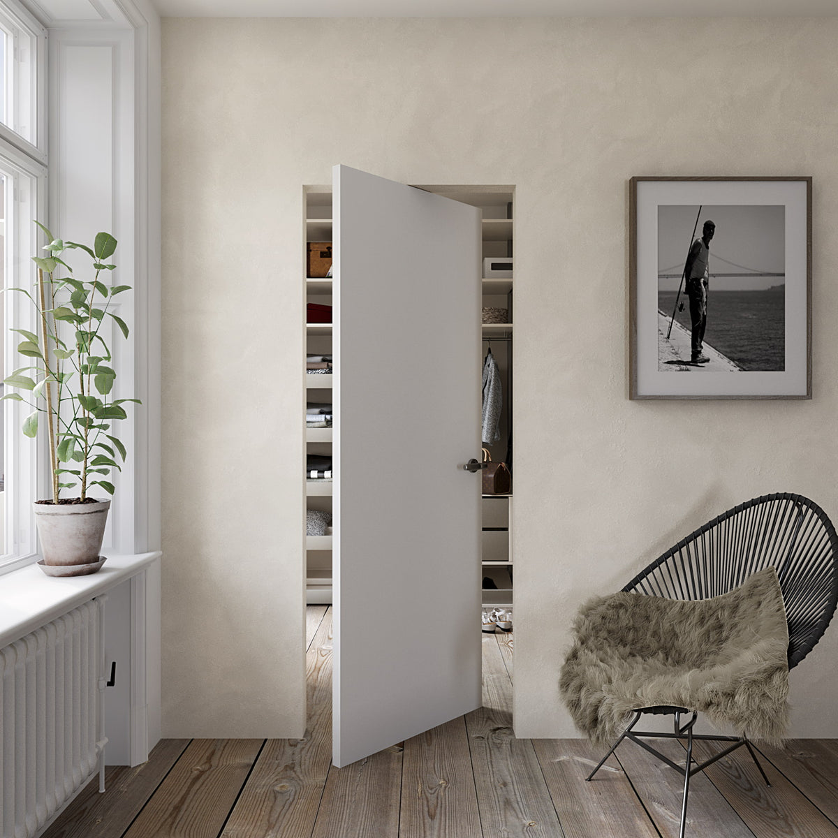 Pivot door solution that allows you to rotate the doors – FIP Porte