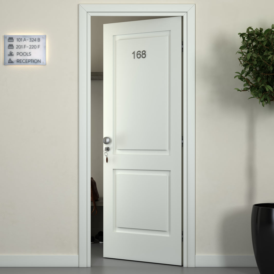 Porte per Hotel: REI 45 e Insonorizzate con Aperture Domotiche – Porte ...