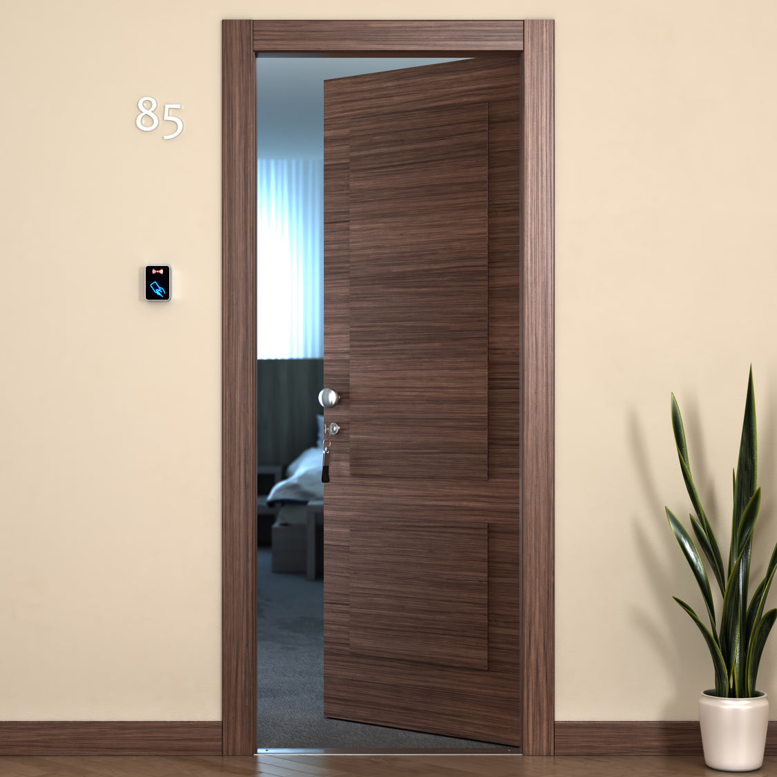 Porte per Hotel: REI 45 e Insonorizzate con Aperture Domotiche – Porte ...