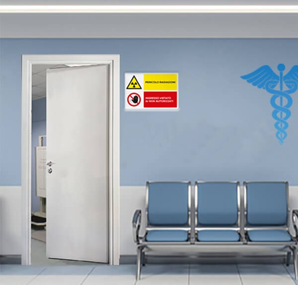 Anti x radiology leaded door with 1mm lead sheet – FIP Porte